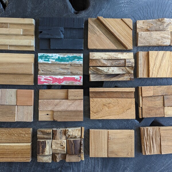 Wood Samples Box - Etsy