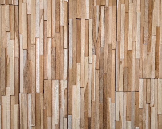 Teak Wood Wall Panel - Lighthouse Small - 9.59 Sq Ft/box - Etsy