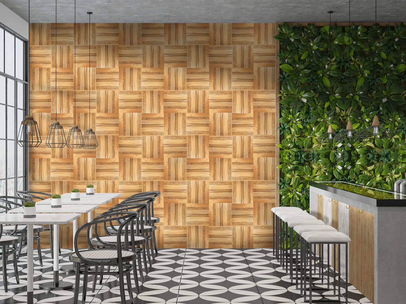 Teak Wood Paneling - Wall Paneling - Click & Stick - Accent Wall - Wall ...