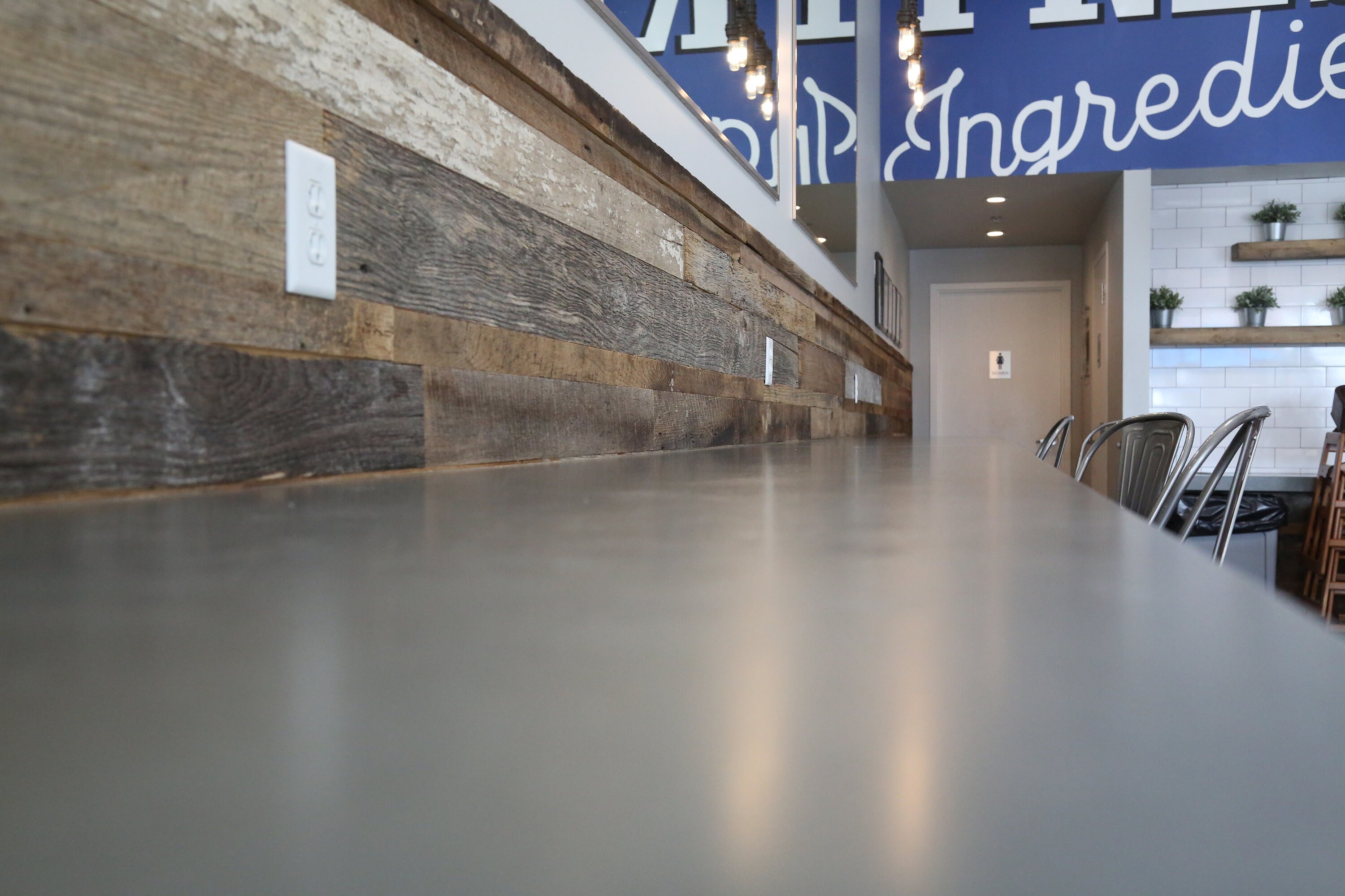 Click & Stick Grey Reclaimed Wood Panels 10 SQ FT Sterling 100% Real ...