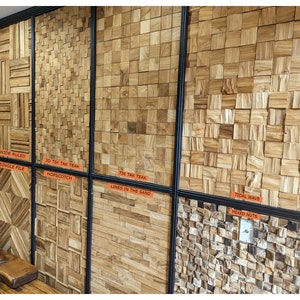 Teak Wood Wall Panel - Lighthouse Large - 9.59 Sq Ft/box - Etsy