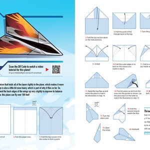Foldable Flight's Incredible Paper Airplanes — step-by-step ...