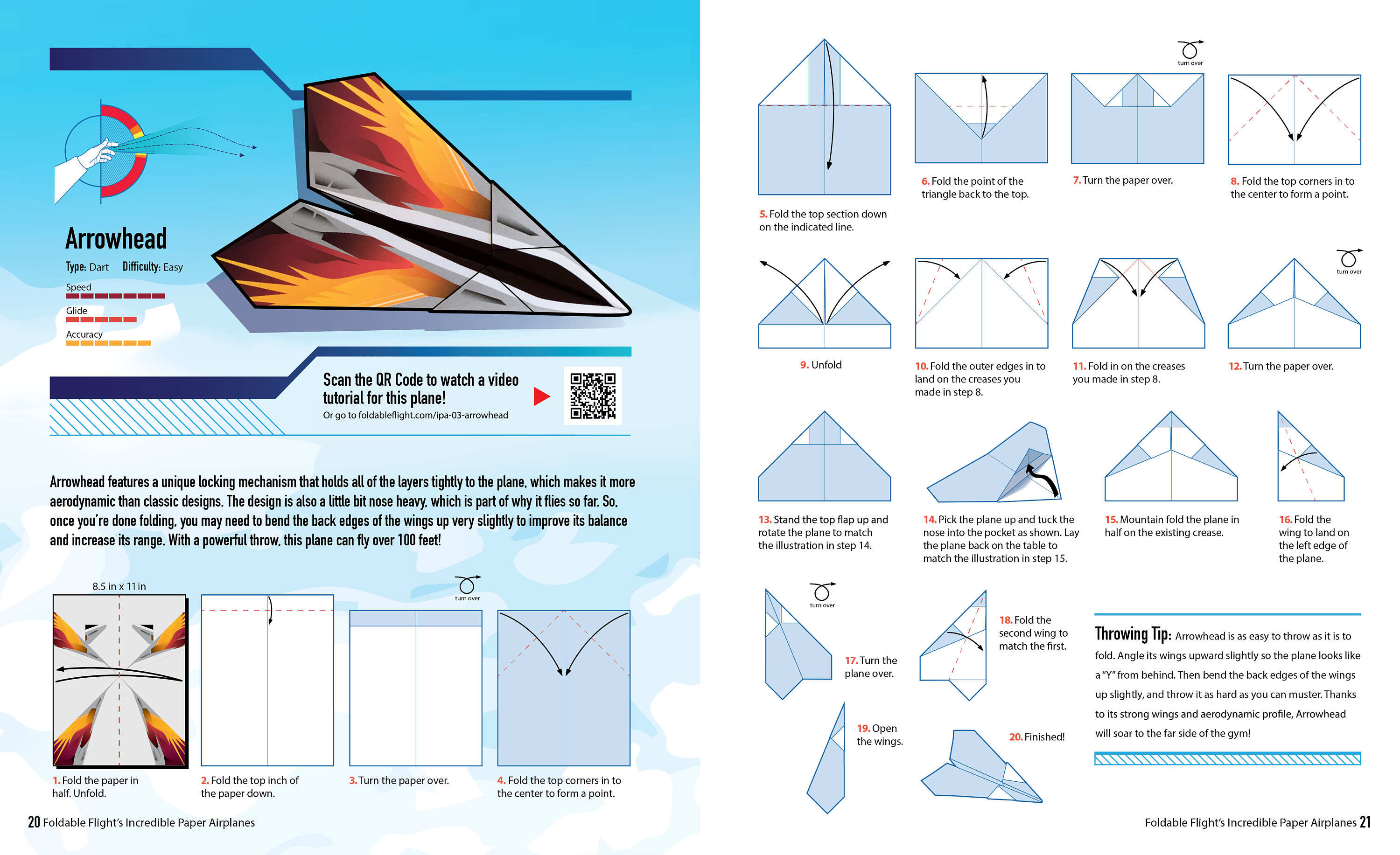Foldable Flight's Incredible Paper Airplanes — step-by-step ...