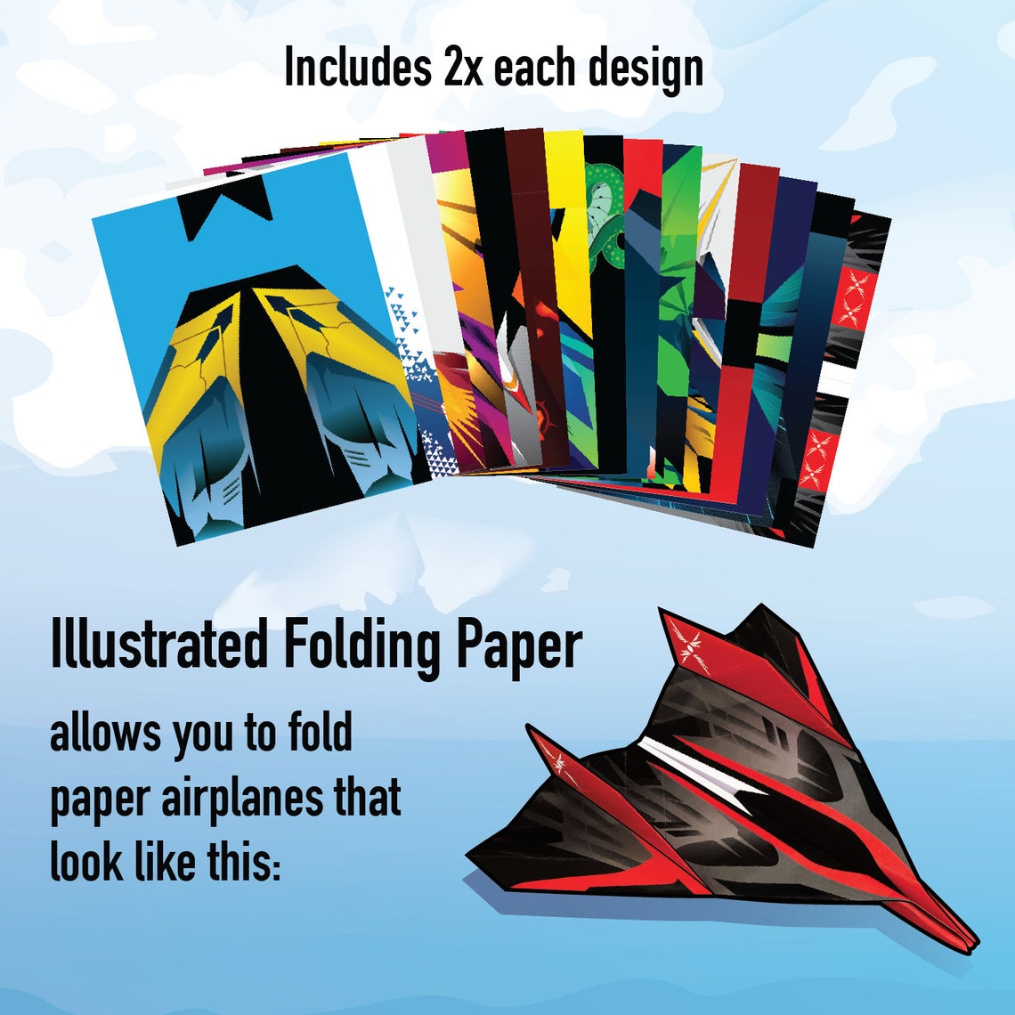 Foldable Flight's Incredible Paper Airplanes — step-by-step ...