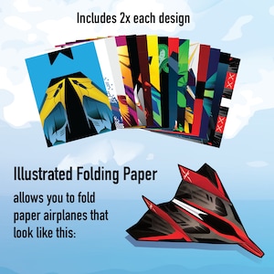 Foldable Flight's Incredible Paper Airplanes — step-by-step ...