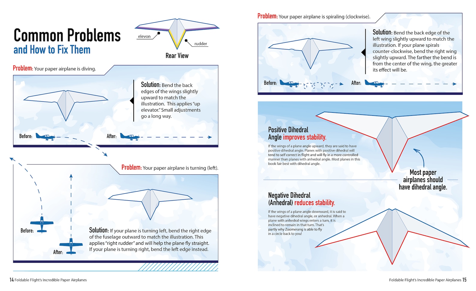 Foldable Flight's Incredible Paper Airplanes — step-by-step ...