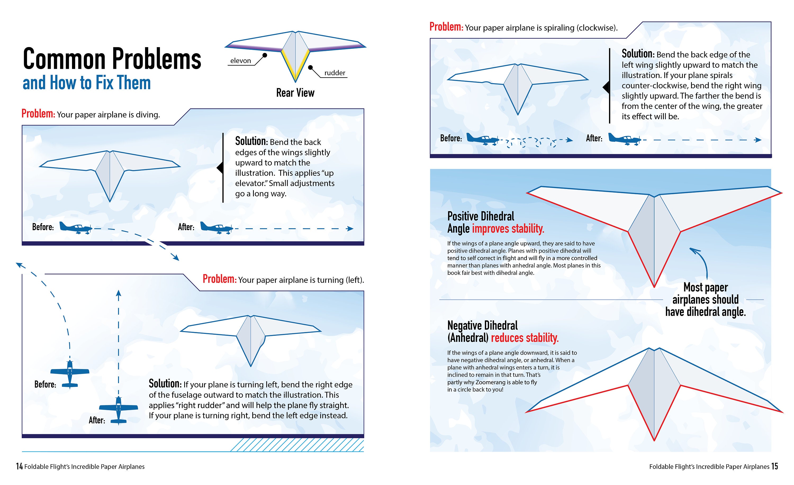 Foldable Flight's Incredible Paper Airplanes — step-by-step ...