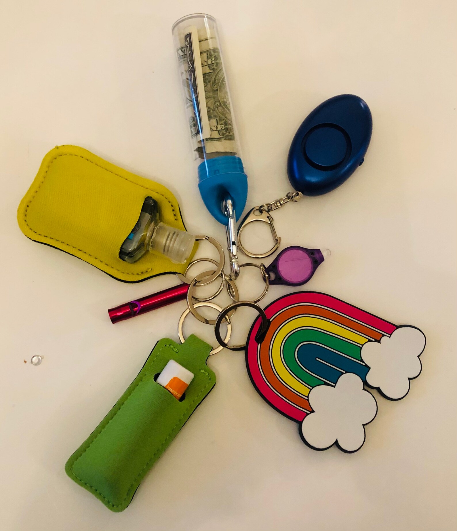 Cute Kids Keychain keycahin Rainbow Keychain gifts for | Etsy