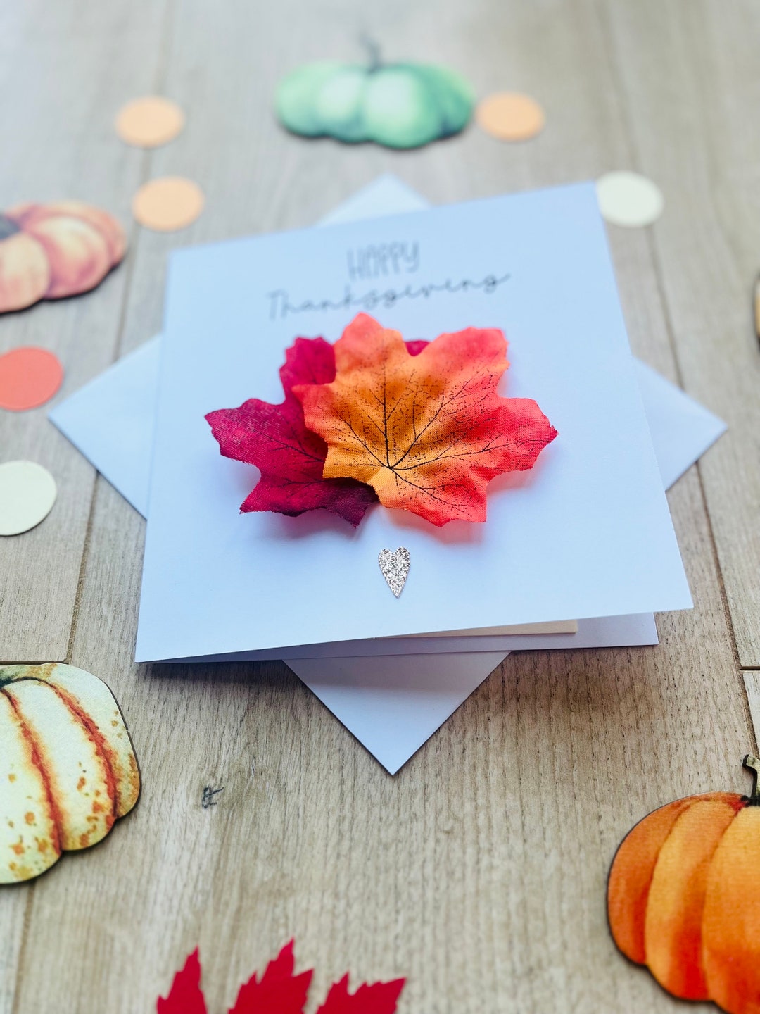 Thanksgiving Pumpkin Fall Halloween Card - Etsy