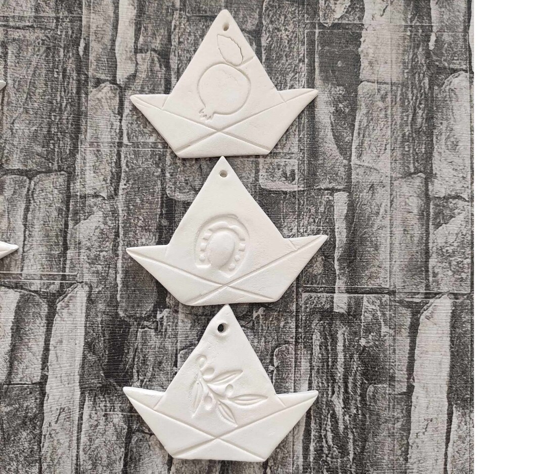 Clay Boats, Ceramic Paper Boats, Handmade Boats, Small Ceramic Boats ...