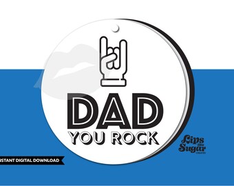 Dad You Rock Craft - Etsy