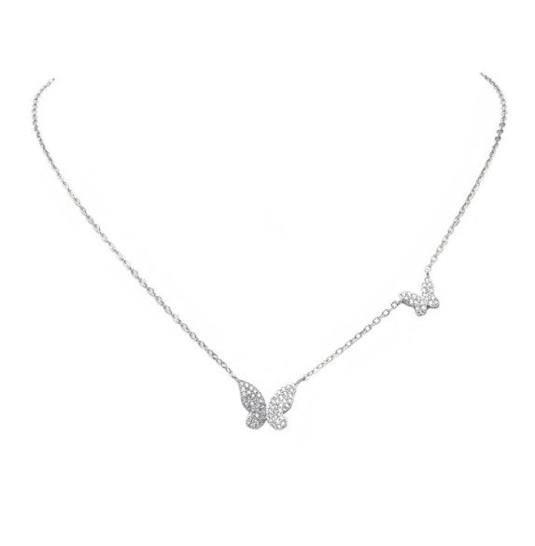 Ramona singer double butterfly necklace store