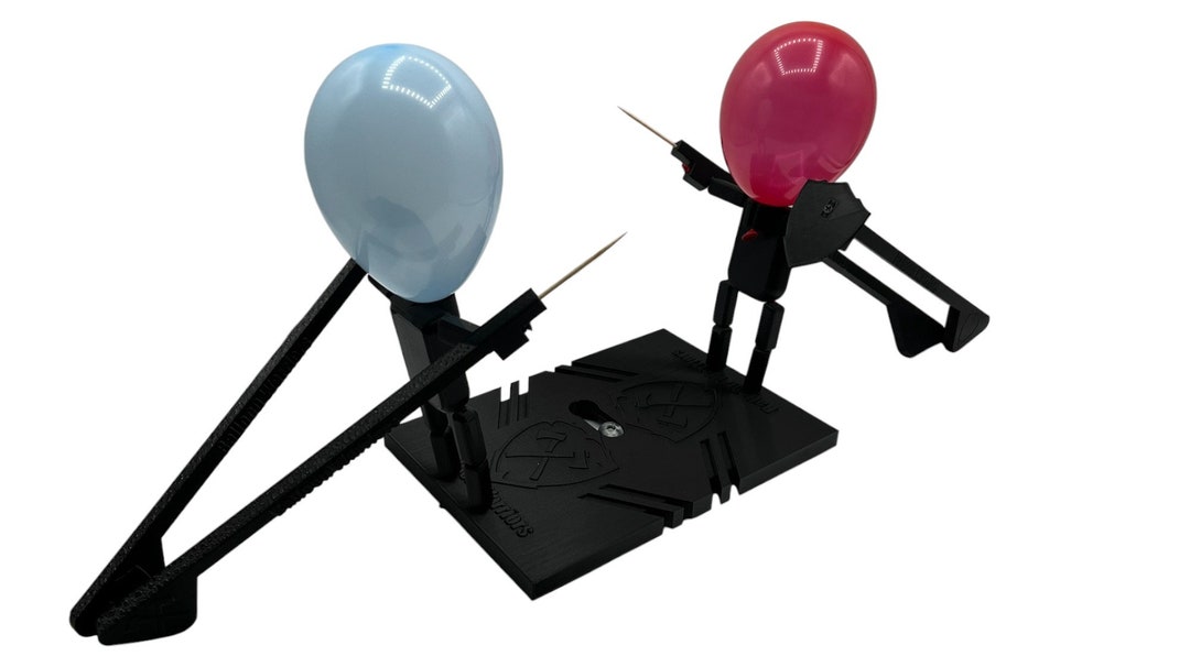 Balloon Warriors Two Player Board Game, Balloon Popping Game, Family ...