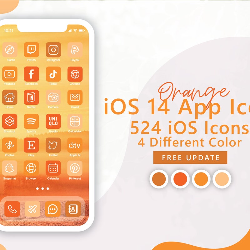 Ios 14 Icons Free - Etsy