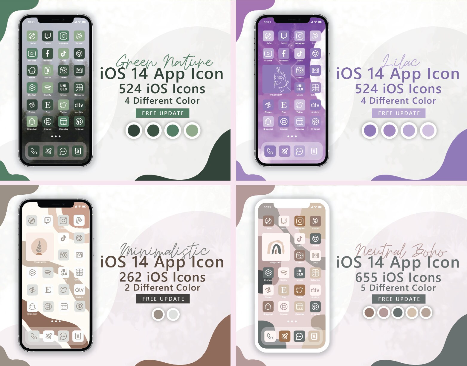 20,000 Ios 14 App Icon Pack High Resolution / IOS 14 Aesthetic Icon / Ios 14 Icons / Icon Ios 14 ...