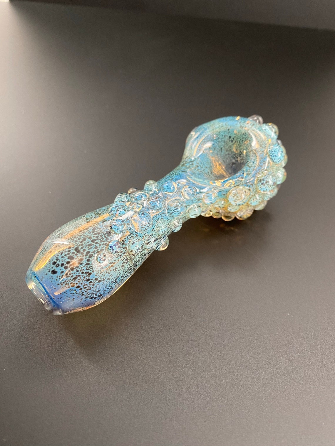Color Changing Bubble Pipe Hand Blown Glass Smoking Pipe | Etsy