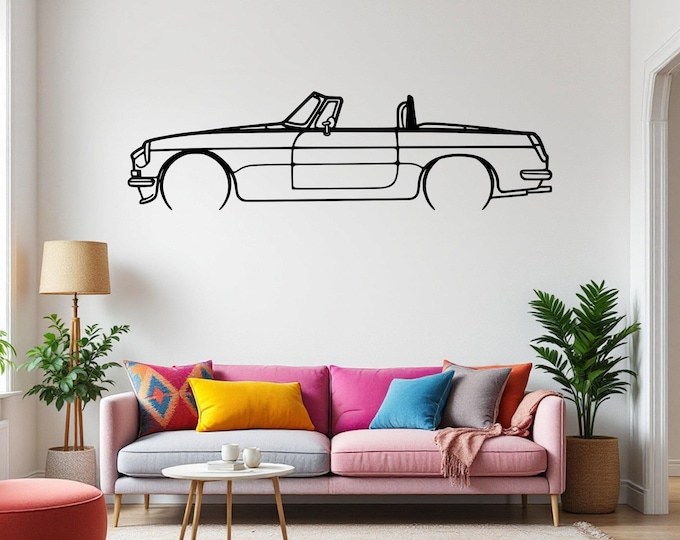 1974-1980 MG MGB Roadster Side Stripe Decal Graphic Kit GT Roadster ...