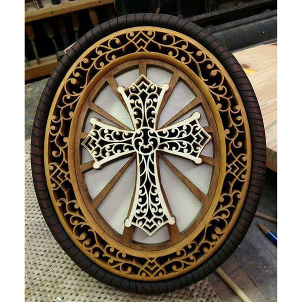 Wooden Cross Cnc File - Etsy