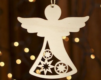 Laser Cut Angel Template - Etsy