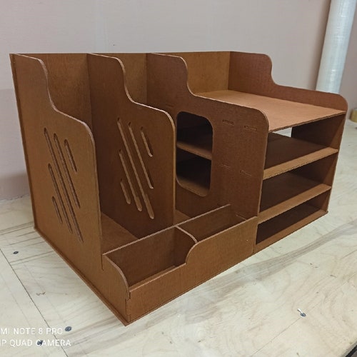 Wooden Desktop Organizer Laser Cut File 3mm - Etsy
