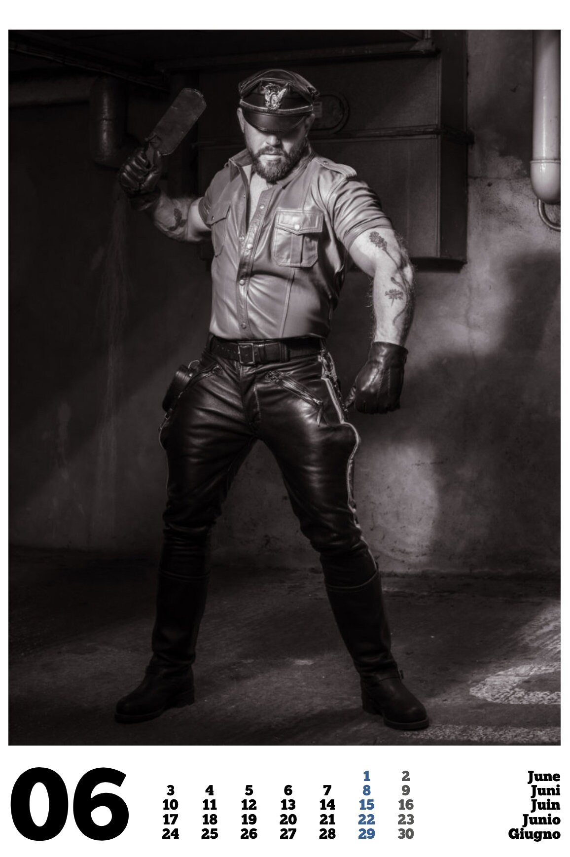 2024 MATT SPIKE/BLUF Gay Male Tom of Finland Style Calendar - Etsy