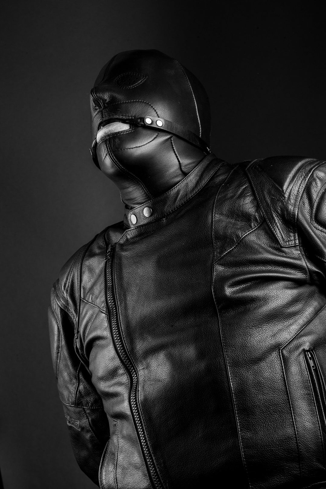 The Gimp | Leather Fetish Photography | Fetish Scene | Black and White ...
