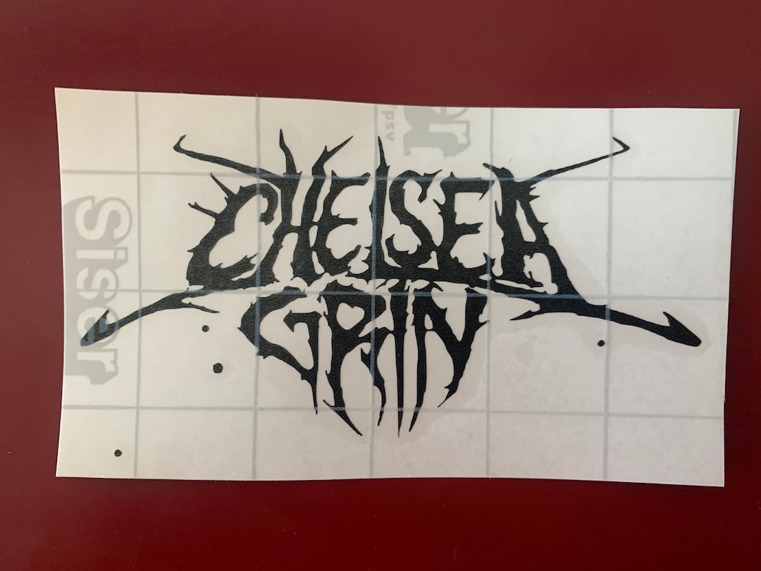 Chelsea Grin Decal Sticker - Etsy