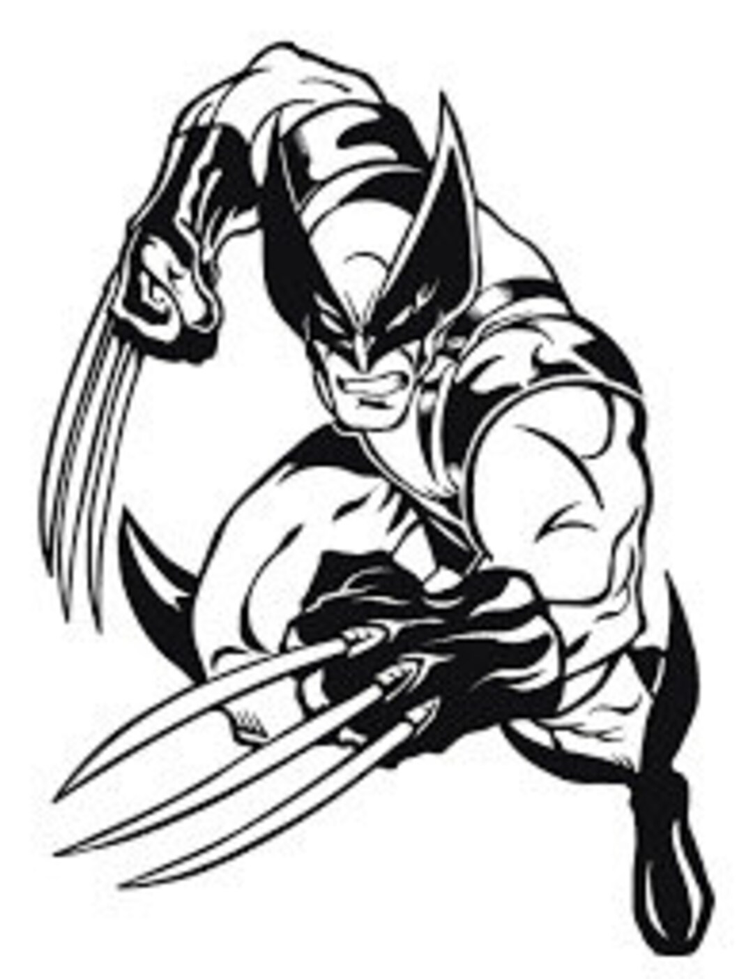 Wolverine Decal Sticker - Etsy