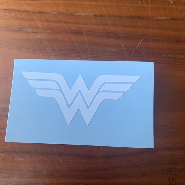 Wonder woman sticker - Etsy