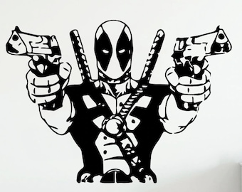 Deadpool Decal/vinyl Stickers& Decals for Cars/vinyl Decal/laptop ...