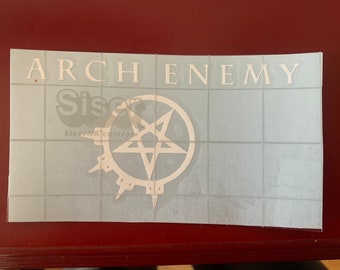 Arch Enemy Car Decal - Etsy