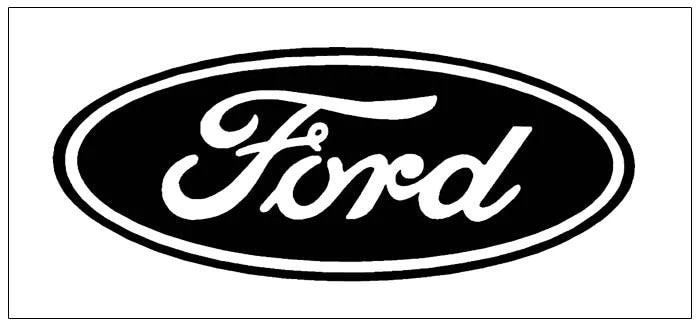 Ford Logo Decal Vinyl Sticker - Etsy