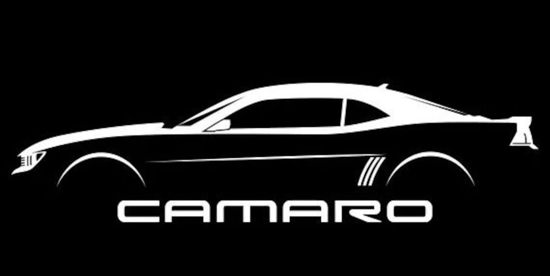 Chevy Camaro Silhouette Vinyl Decal Sticker - Etsy