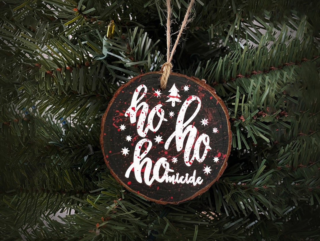 True Crime Ornament, Crime Christmas Ornament, Crime Junkie Christmas ...