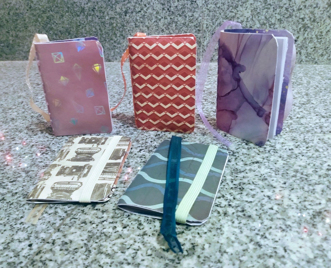 Handbound A7 Bullet Journal With Dotted Pages - Unique and Handmade - Etsy