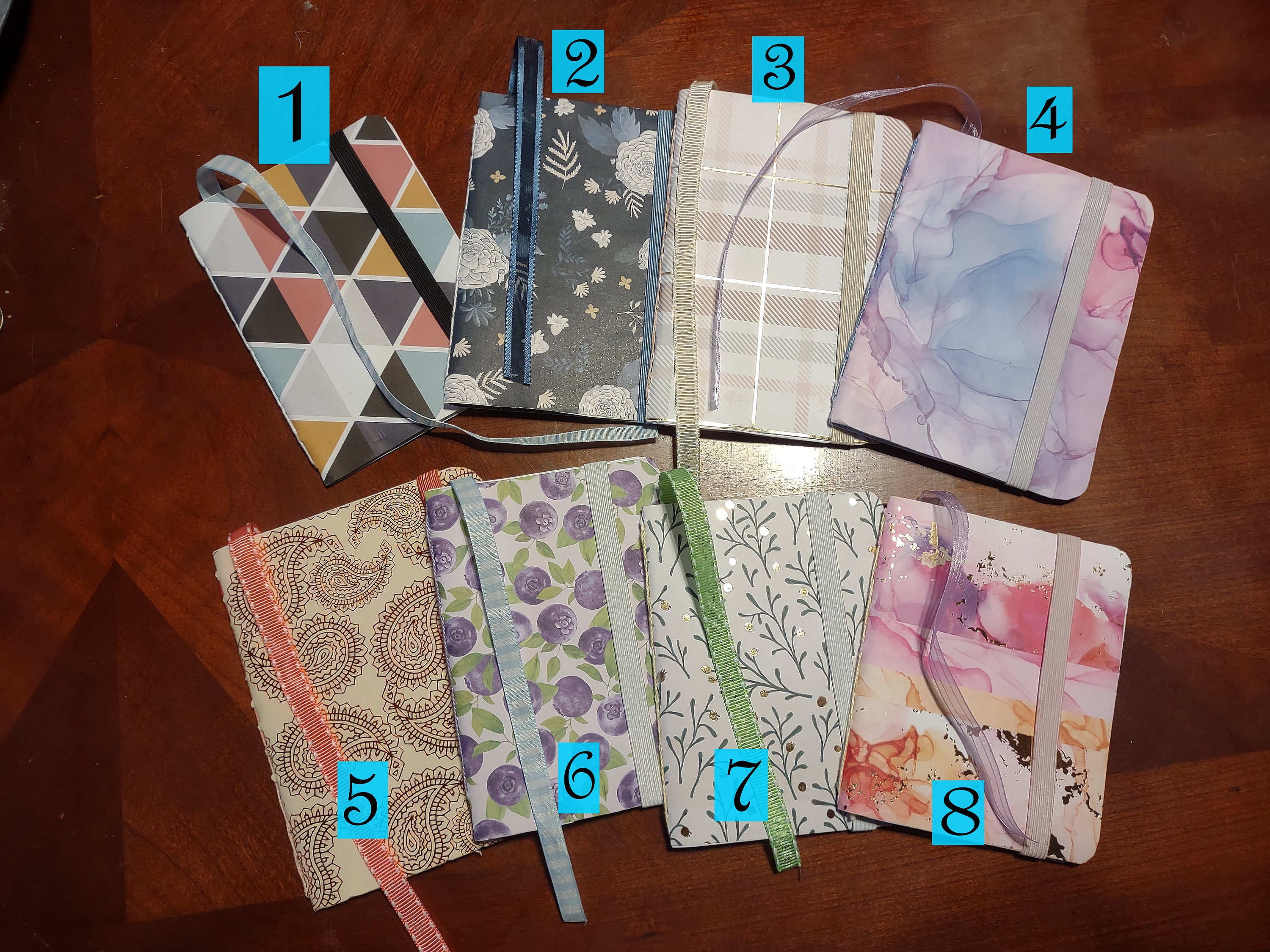 Handbound A6 Bullet Journal With Dotted Pages Unique and Handmade - Etsy