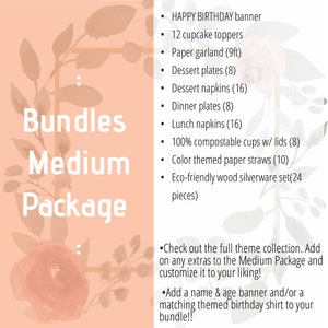 Dinosaur Birthday Medium Bundle Dinosaur Mini & Complete Bundles ...