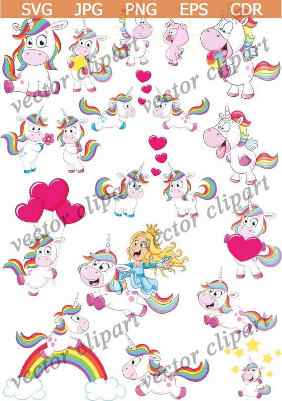 Edinorog SVG Edinorog Clipart Edinorog Svg Cut Edinorog | Etsy