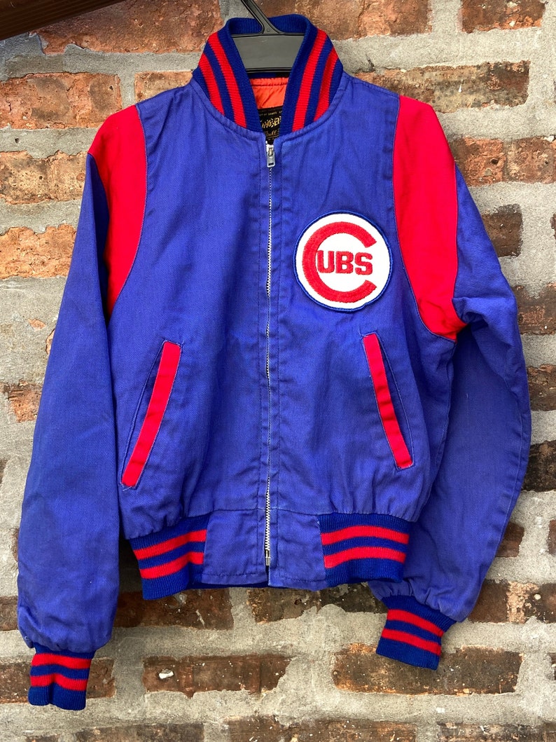 Vintage 60s Youth Cubs Jacket Brill Brothers SZ 12 - Etsy