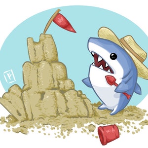 Major General Shark Minion 3 FFXIV Vinyl Sticker - Etsy