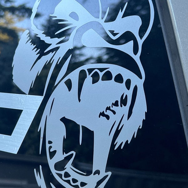 Angry Gorilla Decal - Etsy