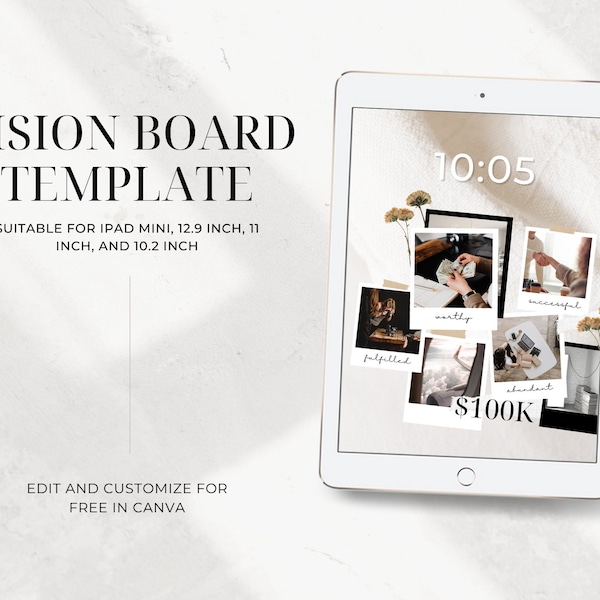 Vision Board for Screensaver 2022 - Etsy