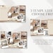 2022 Boho Vision Board / Canva Template / Manifesting Your Reality ...
