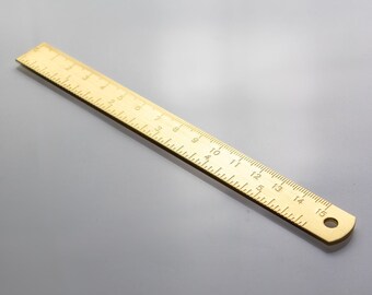 Brass Scale Ruler - Etsy
