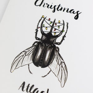 Christmas Atlas Card - Etsy