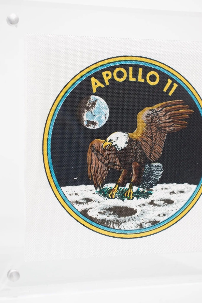 NASA Apollo 11 Beta Cloth Insignia Production Print - Etsy