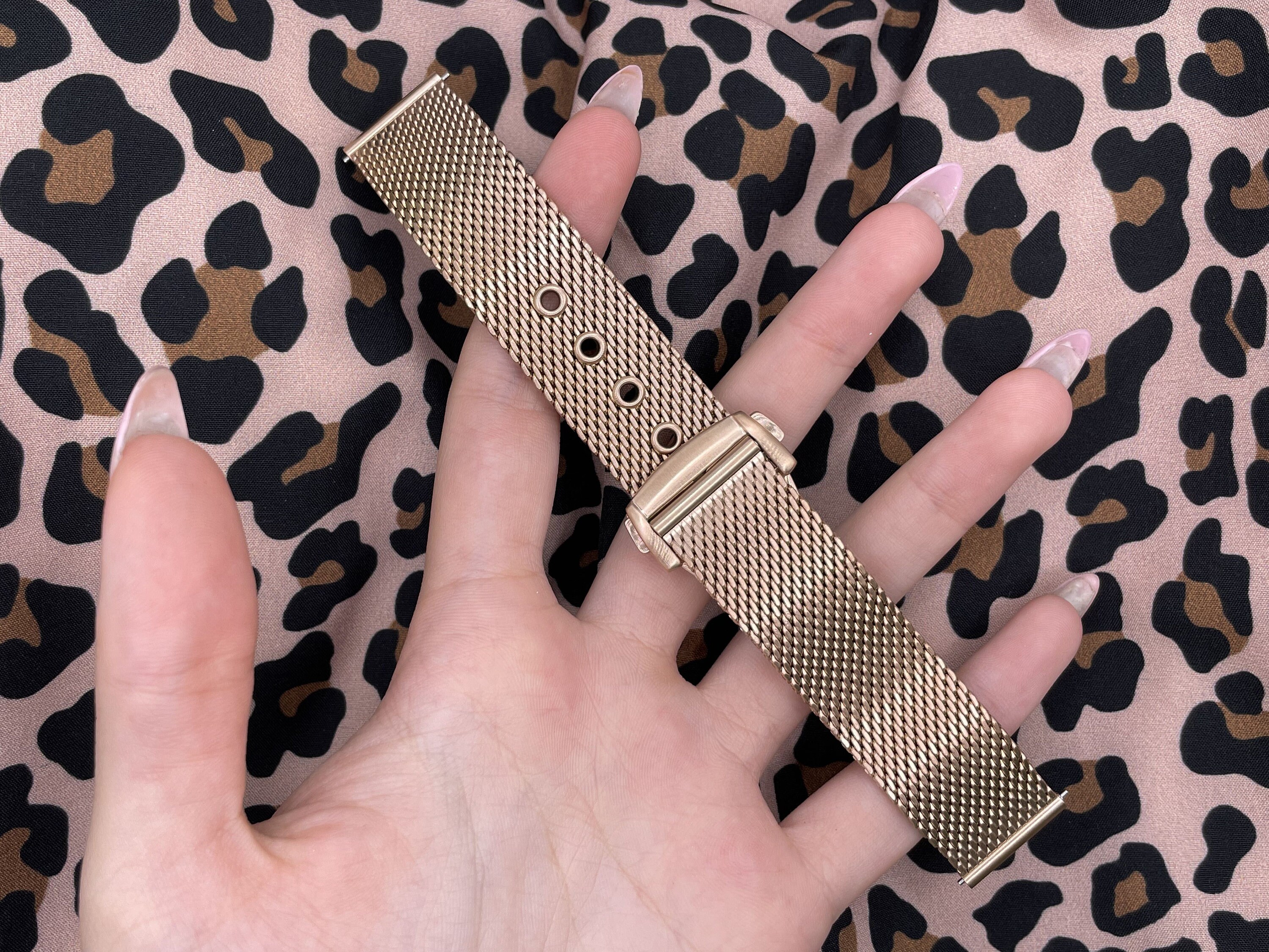 20/22mm Stainless Steel Milanese Mesh Strap Fit for Omega - Etsy