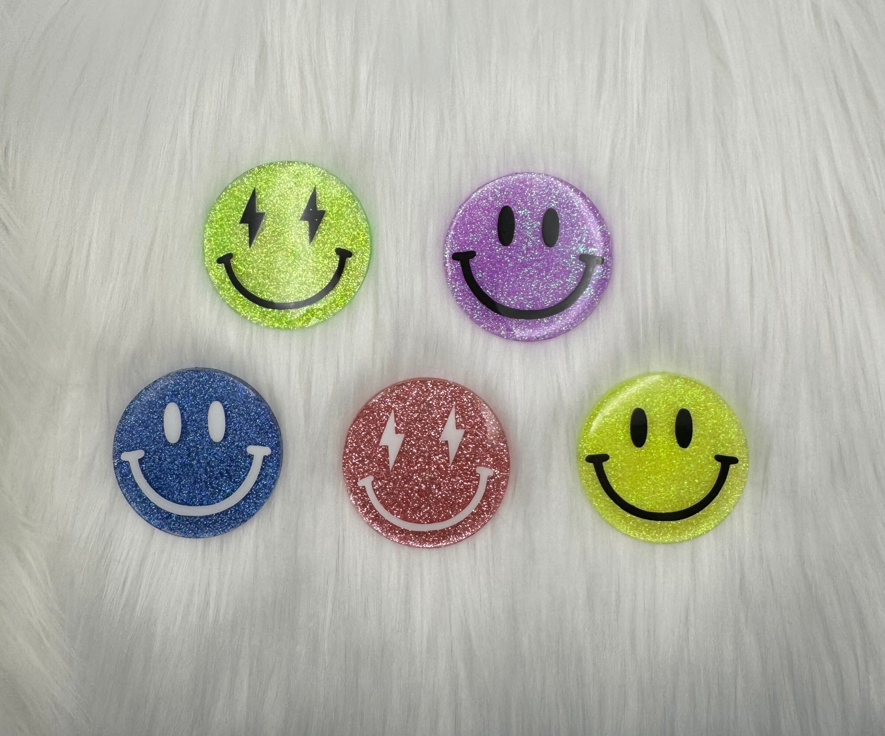 Smiley Face Badge Face - Etsy