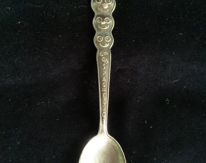 Vintage Spaghettios Silver Spoon - Etsy
