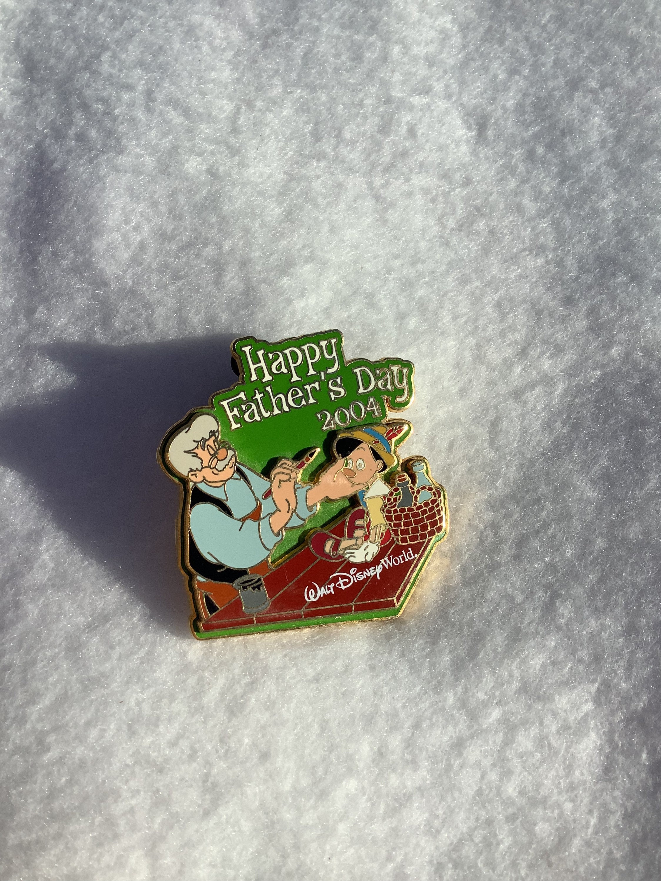 Disney Push Pin, Pinocchio, Happy Fathers Day - Etsy